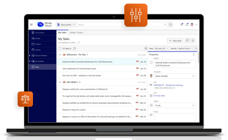 Produtos - iManage Tracker - Docwise